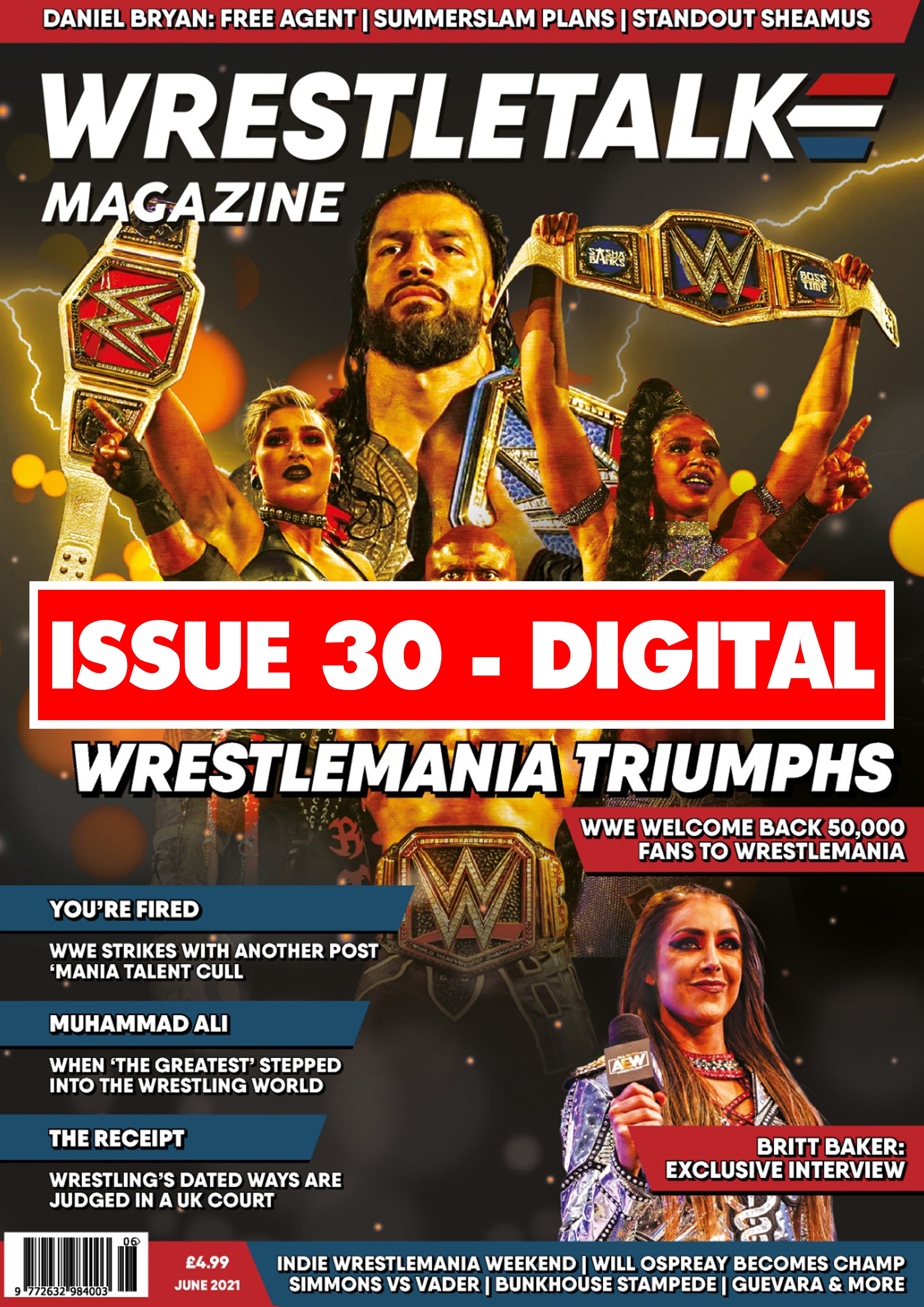 WrestleTalk Magazine Issue 30 (June 2021) - Digital Edition - WrestleShop