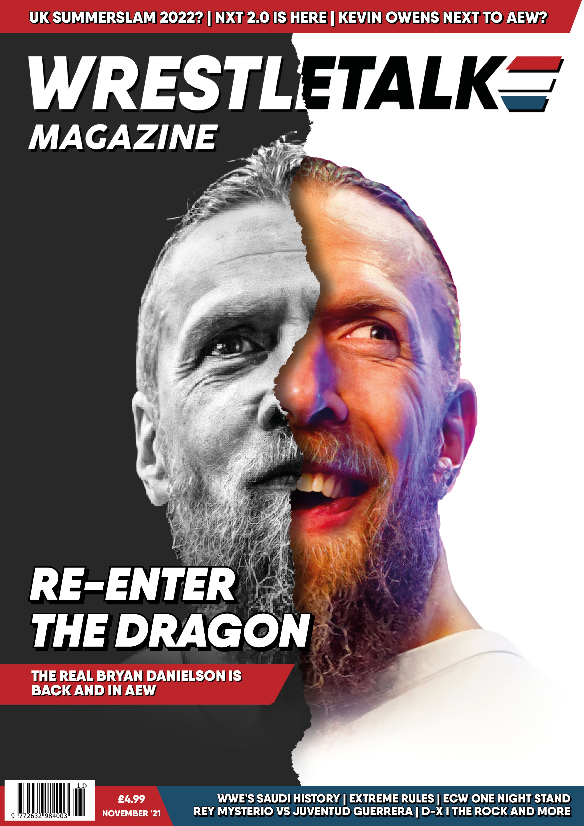 WrestleTalk Magazine Issue 35 (November 2021) - Print Edition - WrestleShop