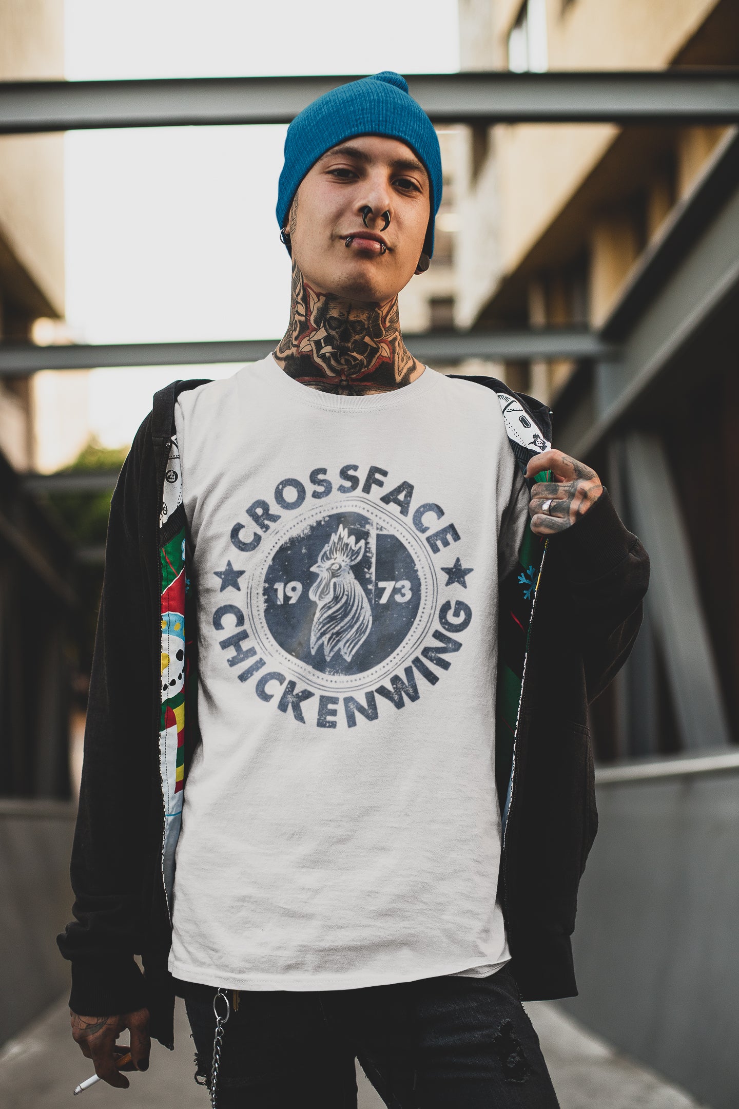 Crossface Chickenwing T-Shirt | Finishing Move - WrestleShop